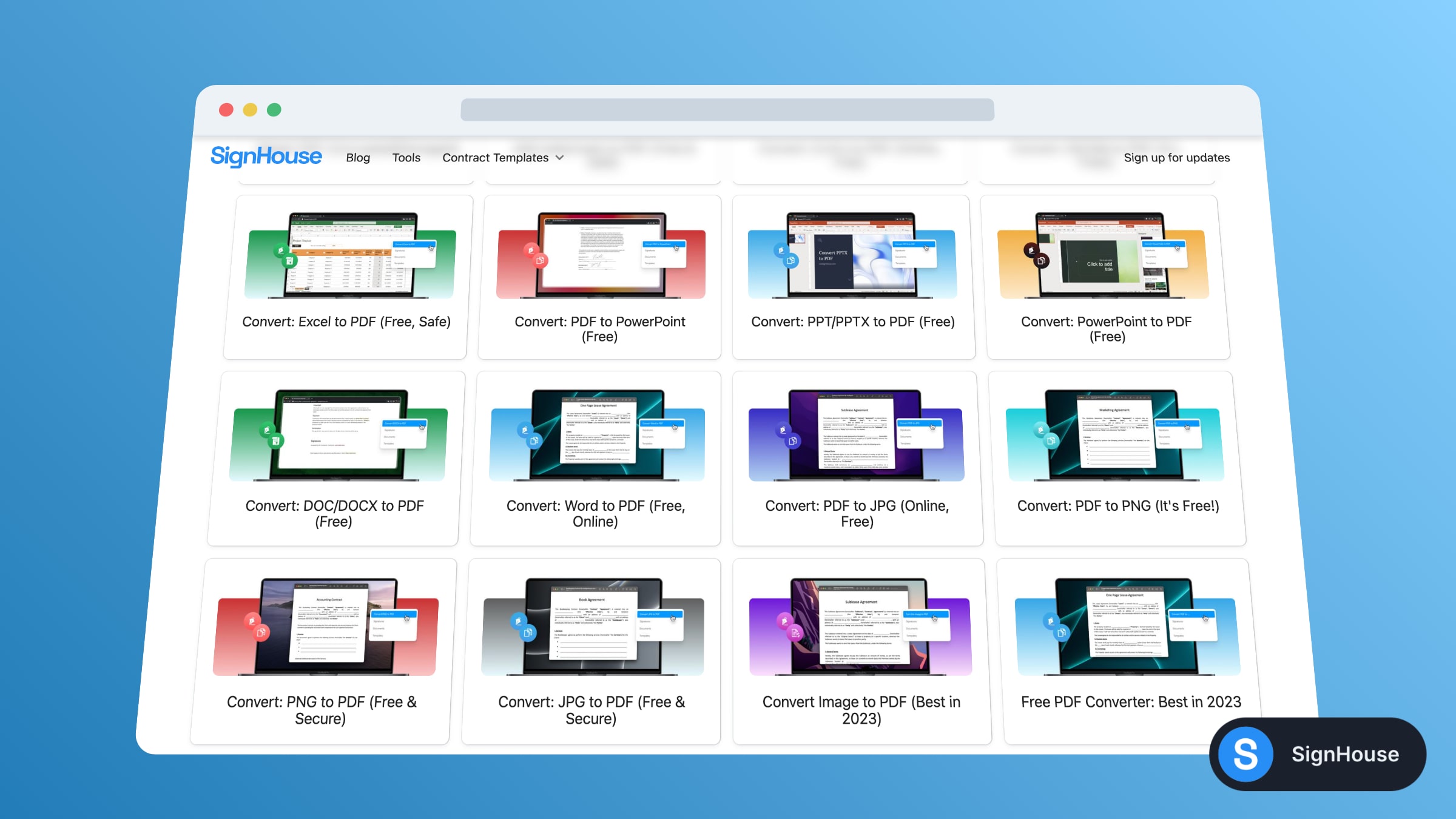 How To Convert Files To PDF (Free, 2024) - SignHouse